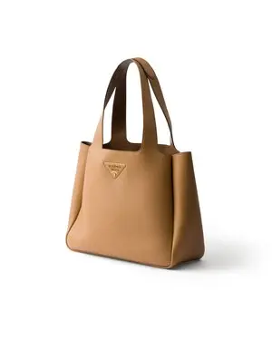 Prada Medium Leather Tote Bag
