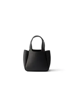 Prada Mini Leather Handbag - Black