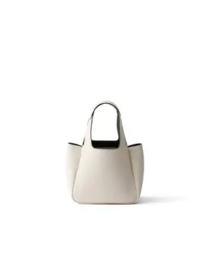 Prada Mini Leather Handbag - White