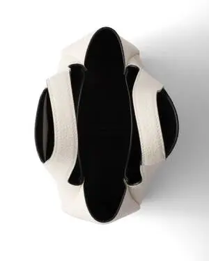 Prada Mini Leather Handbag - White