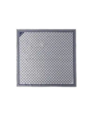 Prada Jacquard Silk Scarf 90 - Blue