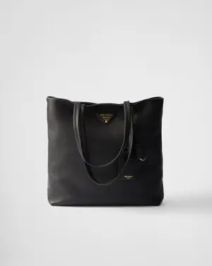 Prada Large Leather Tote Bag
