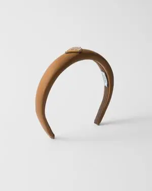 Prada Re-nylon Headband - Brandy