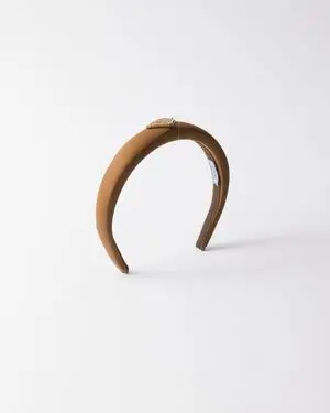 Prada Re-nylon Headband - Brown