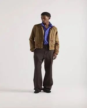 Prada Re-nylon Jacket - Brown