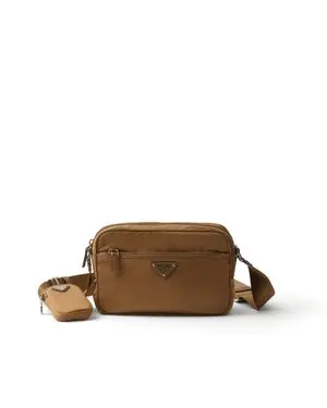 Prada Re-nylon Shoulder Bag - Brown