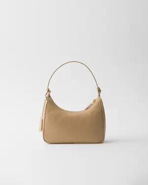Prada Re-edition 2005 Re-nylon And Saffiano Mini Bag - Camel