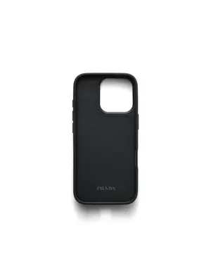 Prada Saffiano Leather Case For Iphone 16 Pro