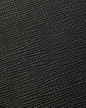 Prada Saffiano Leather Case For Iphone 16 Pro Max - Black