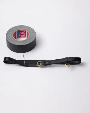 Prada Leather Belt - Black