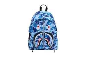 A BATHING APE Abc Camo Shark Daypack - Blue