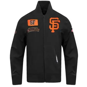 PRO STANDARD San Francisco Giants Area Code Twill Full-zip Jacket