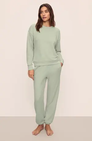 Eberjey French Terry Sweatshirt