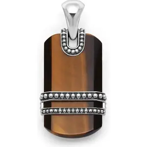 Lagos LAGOS Anthem Tag Amulet Tigerseye