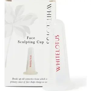WHITE LOTUS BEAUTY Face Sculpting Cup - White