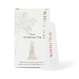 WHITE LOTUS BEAUTY Face Sculpting Cup - White