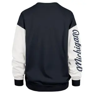'47 Michigan Wolverines Double Header Rise Andie Pullover Sweatshirt