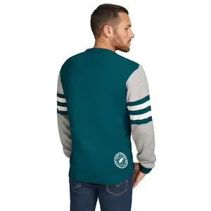 Tommy Hilfiger Philadelphia Eagles Acrylic Crewneck Pullover Sweatshirt - Green