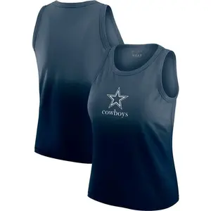 WEAR BY ERIN ANDREWS X Gracie Hunt Dallas Cowboys Ombre Tank Top - Navy