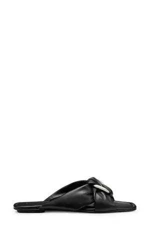 STUART WEITZMAN Cece Leather Slide Sandal