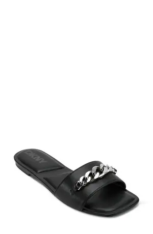 Dkny Dania Slide Sandal - Black