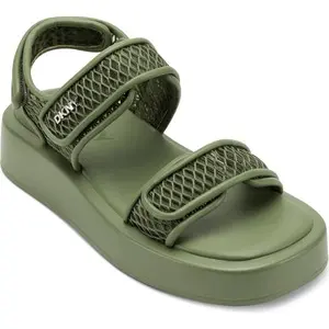 Dkny Owyn Platform Sandals - Green