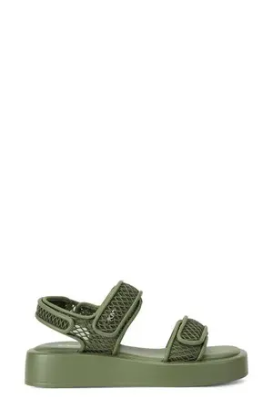 Dkny Owyn Platform Sandals - Green