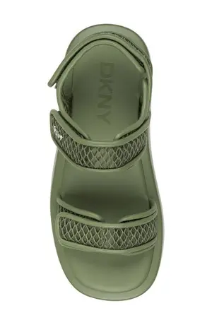 Dkny Owyn Platform Sandals - Green
