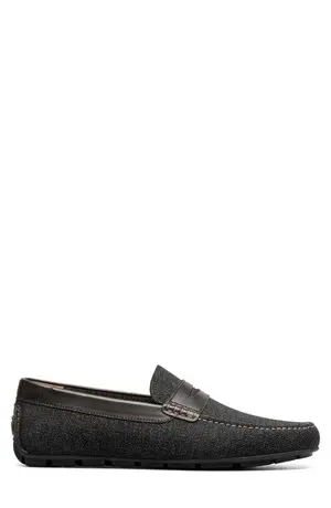 Florsheim Motor Knit Driving Loafer - Black