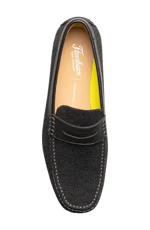 Florsheim Motor Knit Driving Loafer - Black