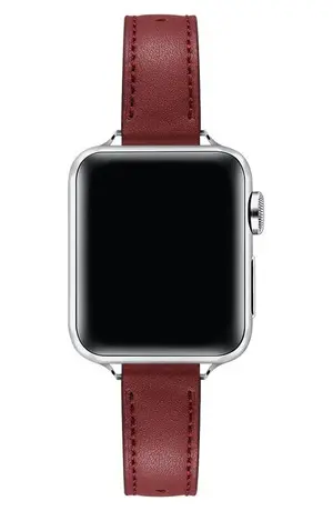POSH TECH Carmen Leather Apple Watch® Band - Rust