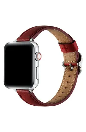 POSH TECH Carmen Leather Apple Watch® Band - Rust