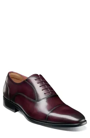 Florsheim Stacked Heel Oxfords