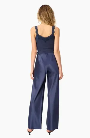 Cami Nyc Lani Lace Trim Tank Top - Harbor