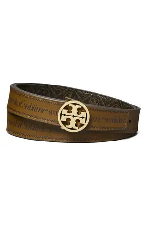 Tory Burch Reversible Leather Belt