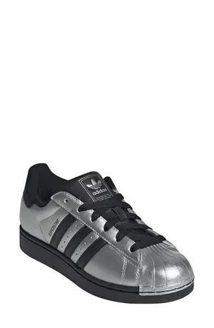 Adidas Superstar Ii Sneaker - Silver/black/black