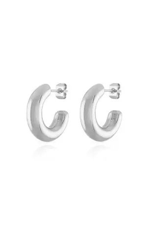 Ben Oni Bold Huggie Hoop Earrings