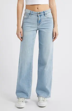 Hidden Jeans Low Rise Bottoms For Women