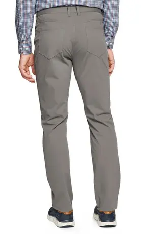 Johnston & Murphy Xc4 Performance Five-pocket Pants - Charcoal