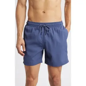CHUBBIES The Sketches 5.5-inch Ribbed Swim Trunks - Navy