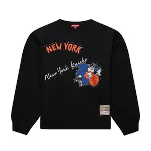 Mitchell & Ness New York Knicks Hardwood Classics Home Team Pullover Sweatshirt