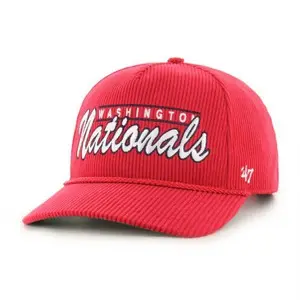 '47 Washington Nationals Corduroy Hitch Adjustable Hat - Red