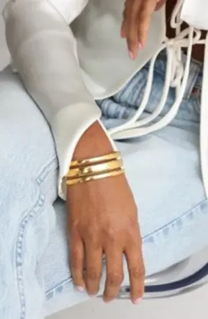 Ben Oni Layered Cuff Bracelet