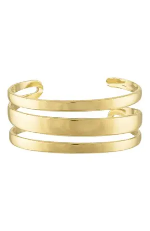 Ben Oni Layered Cuff Bracelet - Gold