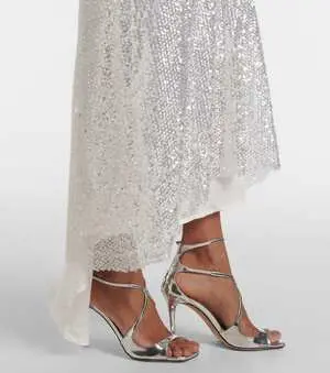 JACQUES WEI Sequined Slip Dress