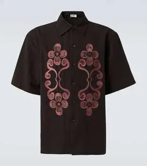 Commas Reflection Embroidered Shirt