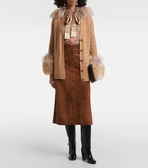 Valentino Garavani Voyage Imaginaire Cotton Muslin Blouse