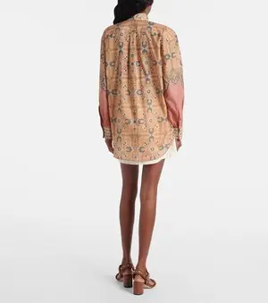 Valentino Garavani Voyage Imaginaire Cotton Muslin Blouse