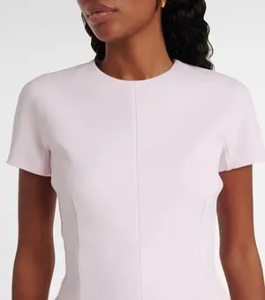 Sportmax Crêpe Jersey Minidress - Pink