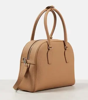 THE ROW India Leather Tote Bag - Brown